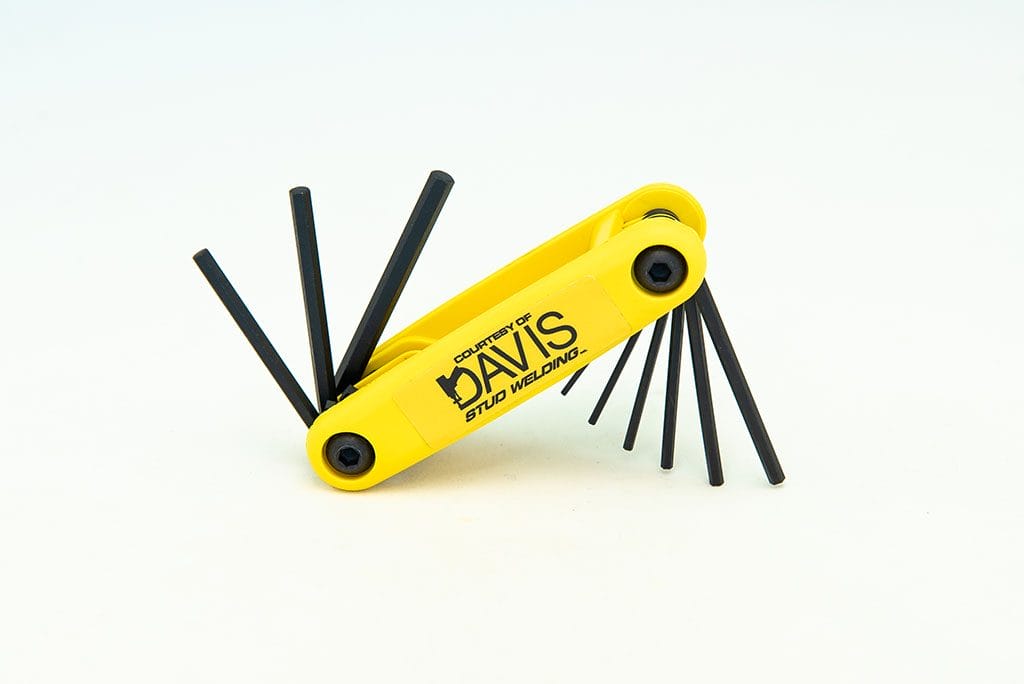 Allen Key Fold-up Set (for Arc Grizzly) - Davis Stud Welding