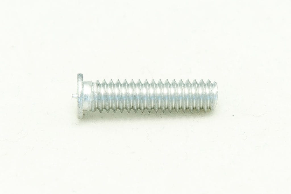 Flanged Threaded CD Weld Stud (Aluminum) - Davis Stud Welding