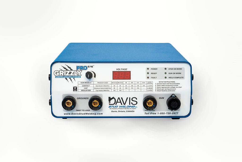 Grizzly CD Stud Welder PRO - Davis Stud Welding