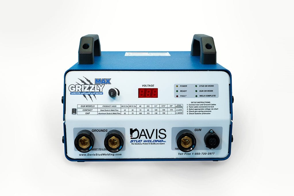 Grizzly CD Stud Welder MAX - Davis Stud Welding