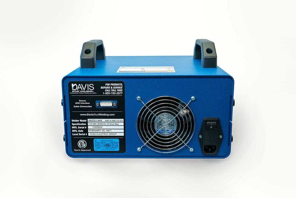 Grizzly CD Stud Welder MAX - Davis Stud Welding